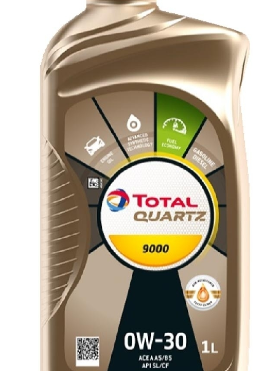 Motorno olje TOTALQUARTZ 9000 1L 0W-30